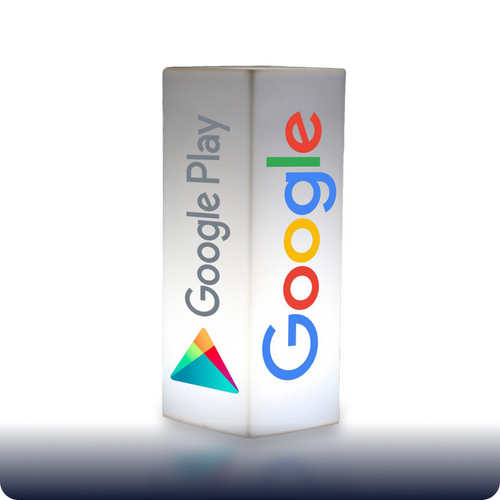 32" LED Logo Pillar | Wireless RGB Display | Free Shipping – Black Yak ...